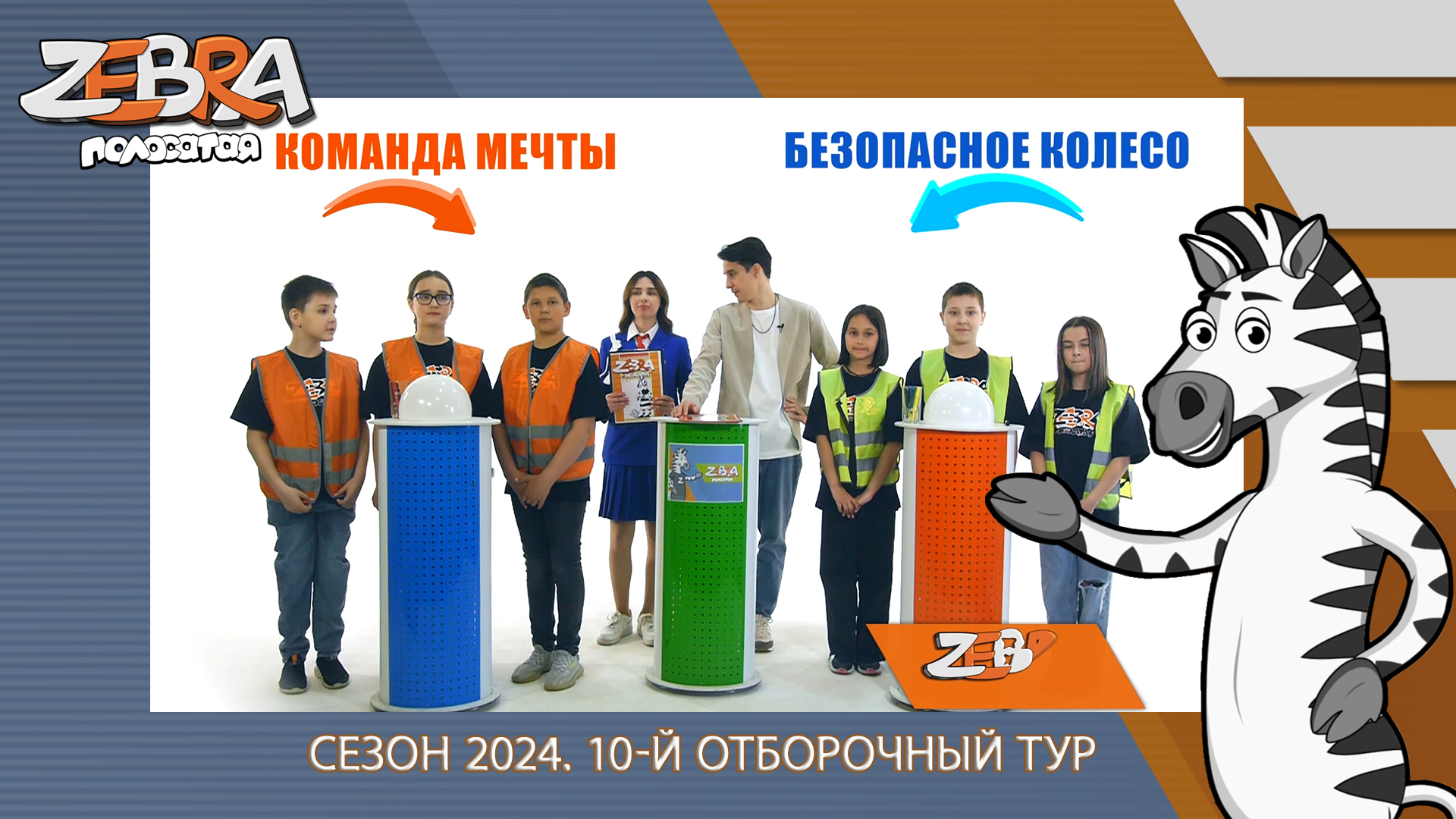 Полосатая зебра. Сезон 2024. 10-й отборочный тур.