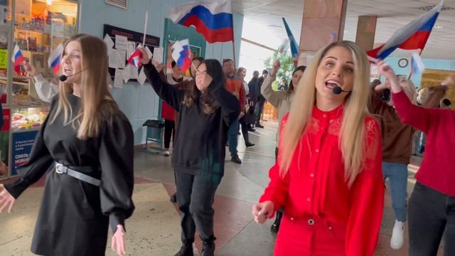 Флешмоб #СвоихНеБросаем в филиале «Аэропорт Полярный» ФКП «Аэропорты Севера»