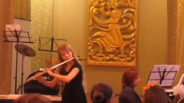 Christoph Willibald Ritter von Gluck Flute concerto G-dur I mov./Екатерина Варгина