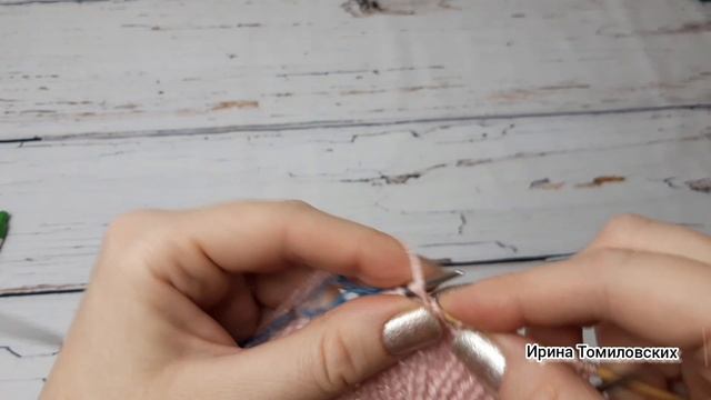 7. Вязание балаклавы от макушки до выреза