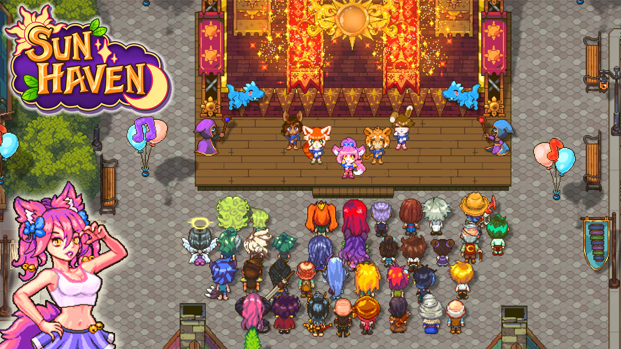 МУЗЫКАЛЬНЫЙ ФЕСТИВАЛЬ! Sun Haven, стрим 14 (30.01.2024)