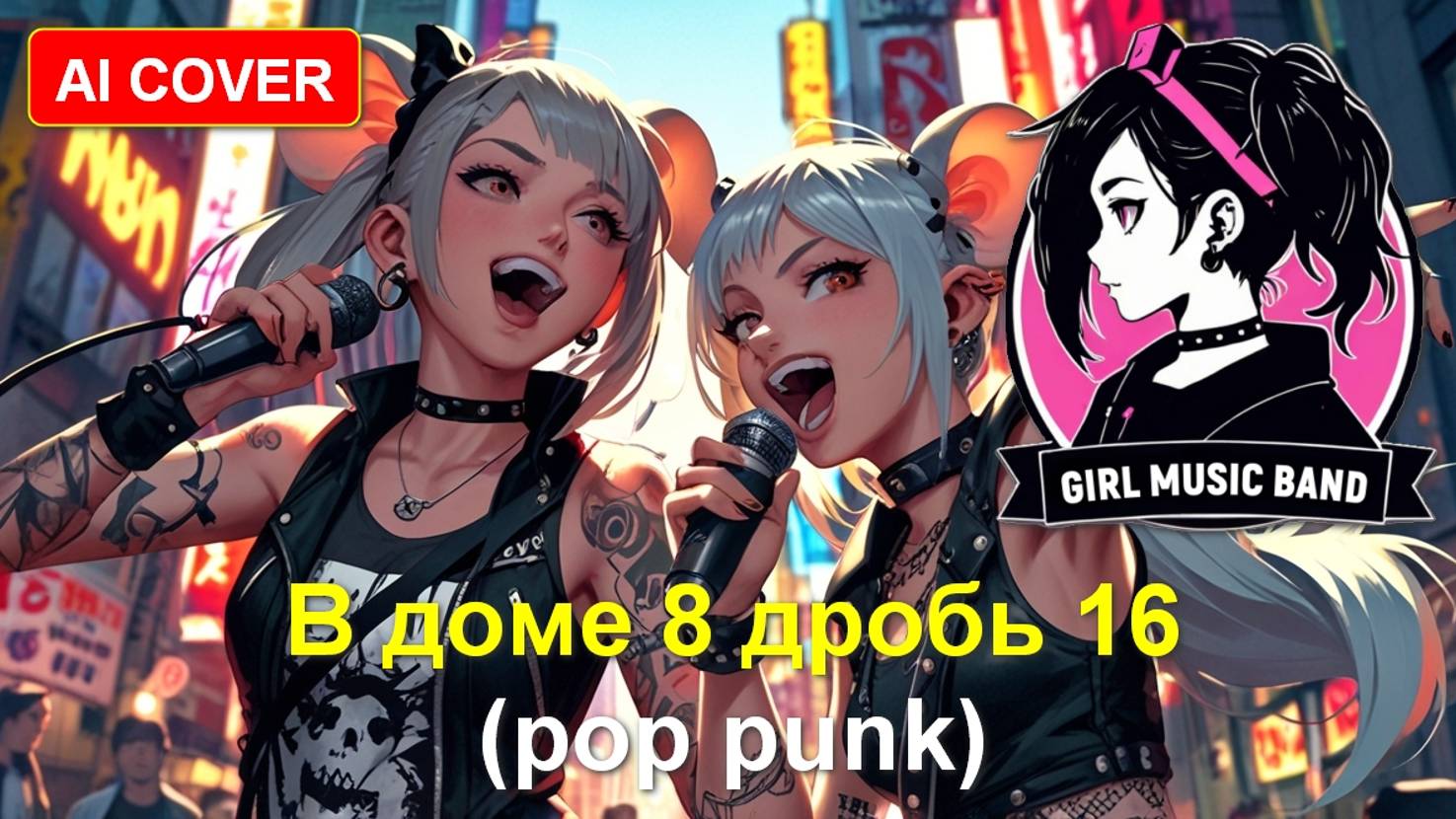 Месть кота Леопольда - В доме 8 дробь 16 (pop punk) Girl Band, AI cover