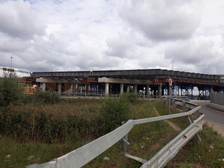 Строительство на М-5.