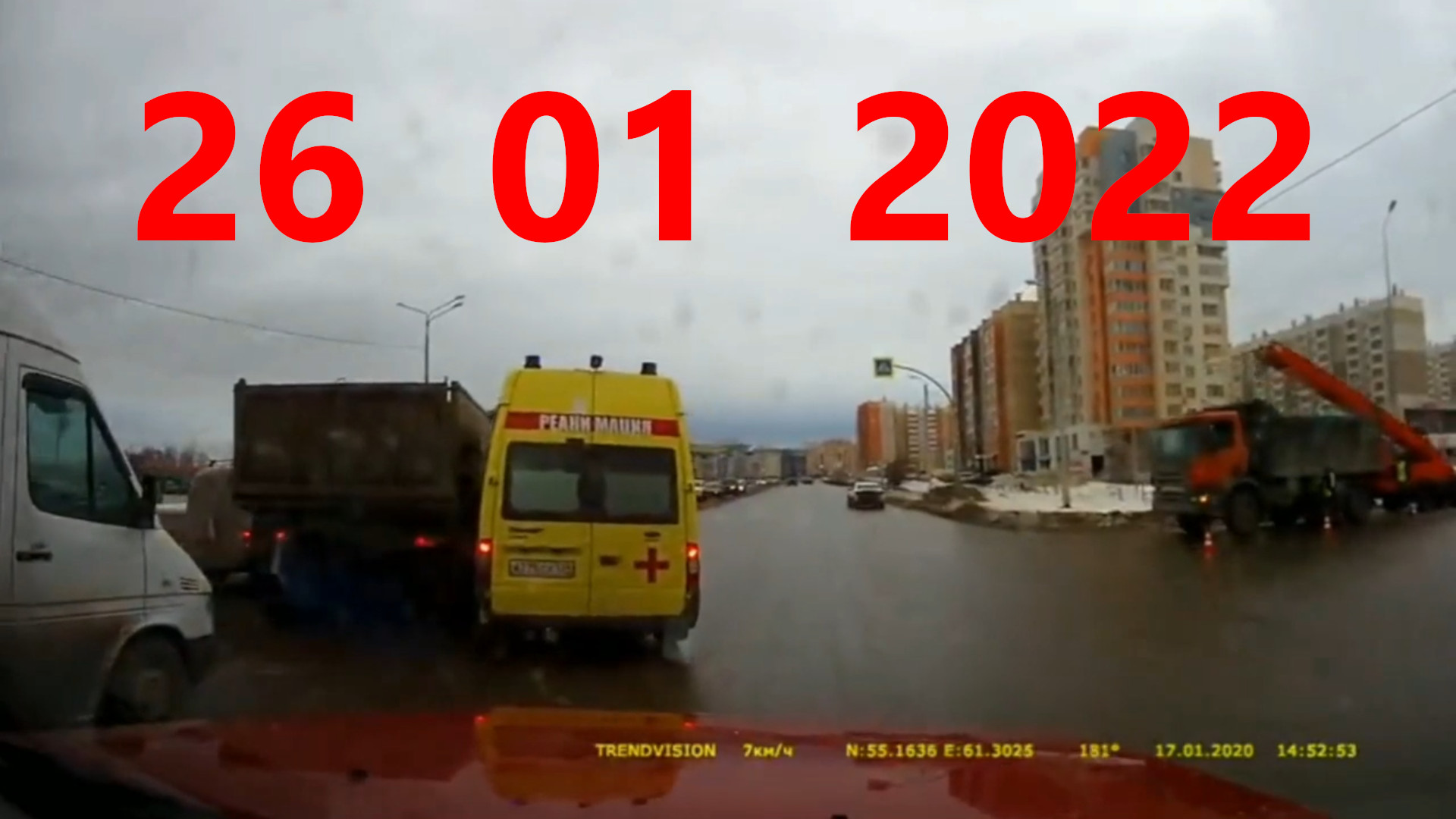 Подборки  Аварии и ДТП 26 01 22 (Январь 2022)