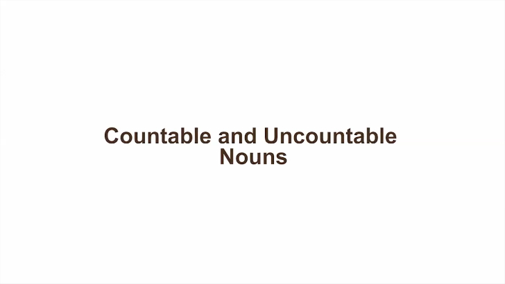 Английская грамматика - онлайн-курс. Занятие 7. Countable and Uncountable Nouns 