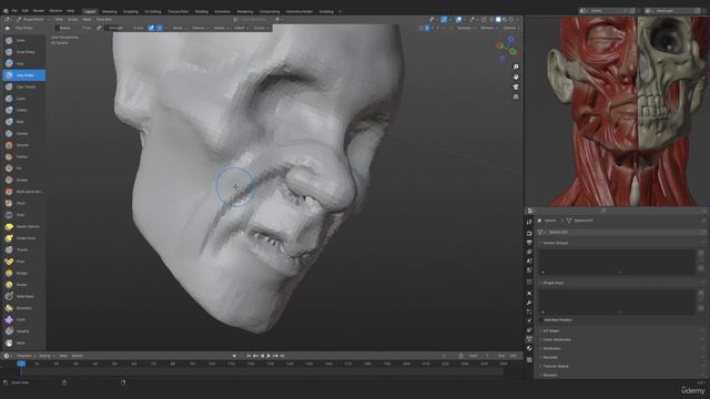 Creating a Hero Weapon for Games - Часть 3 - Head Blockout
