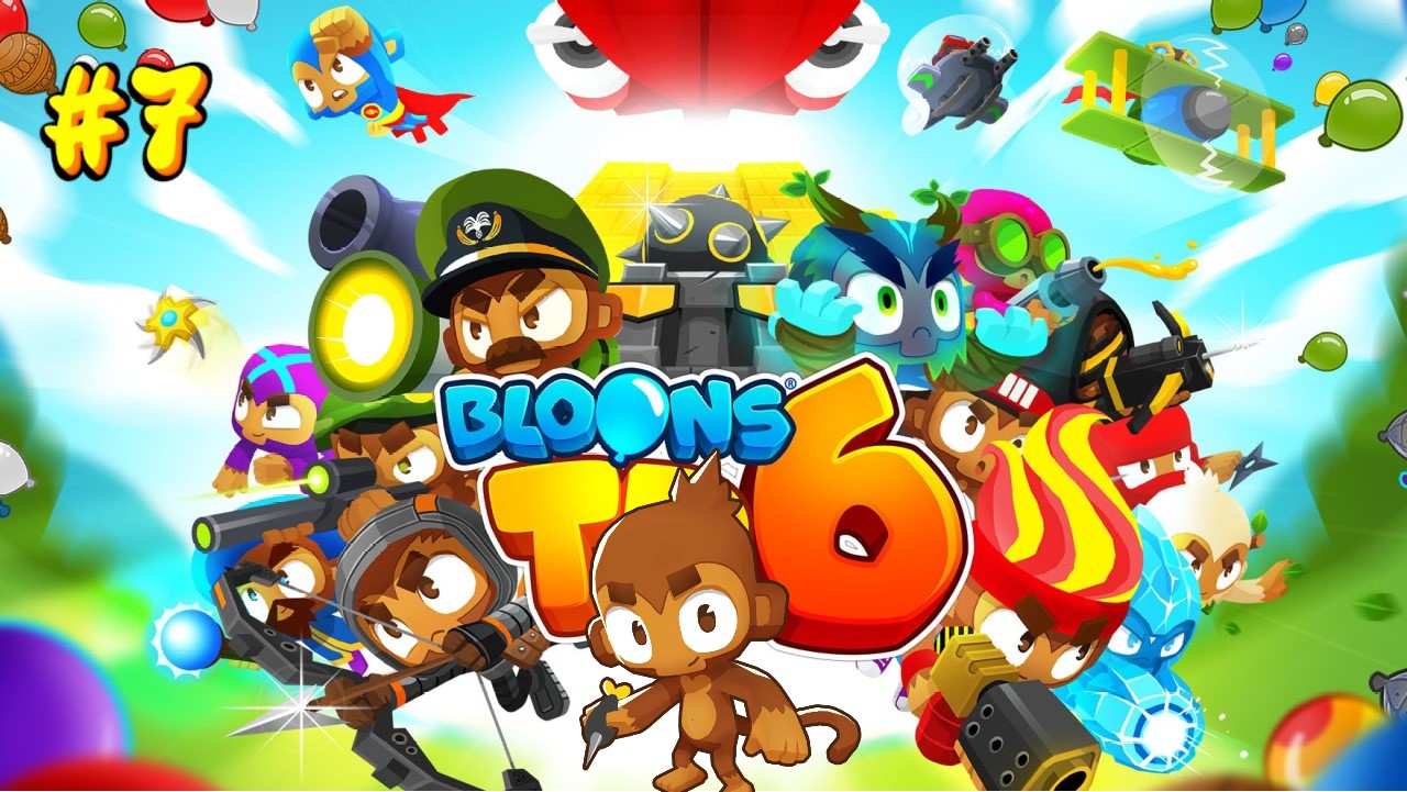 Обезьяна с дротиками раскрыла свой потенциал (7) в Bloons TD6