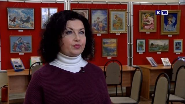 "Бисерная палитра" Эммы Басовой в Зале искусств Маяковки