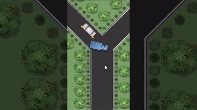 Задача пдд, перекрёсток равнозначных дорог.