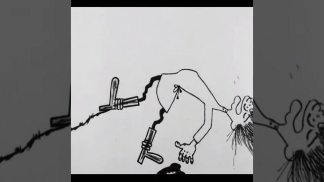 «Гляди в оба»1934 г. Агитационный мультфильм СССР режиссер Даниил Черкес