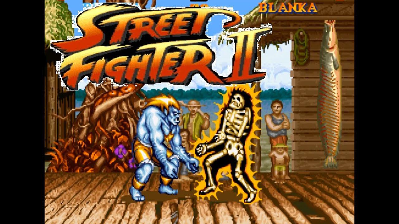 Street Fighter II: Turbo (SNES) Blanka Arcade