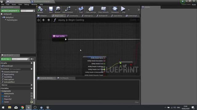 Unreal Engine 4 Tutorial - Ability System Pt.15 - Impacting Enemies