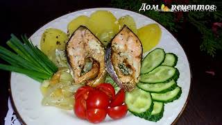 Рыба. Как приготовить рыбу в духовке. Рыба рецепт