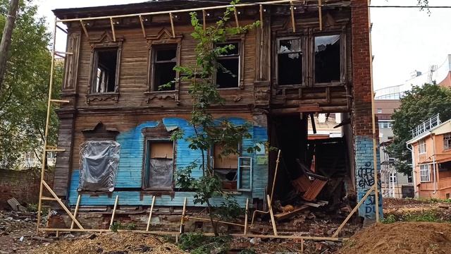 Объекты культурного наследия в Квартале 1833 года на улице М.Горького // Июль 2021 - Март 2023