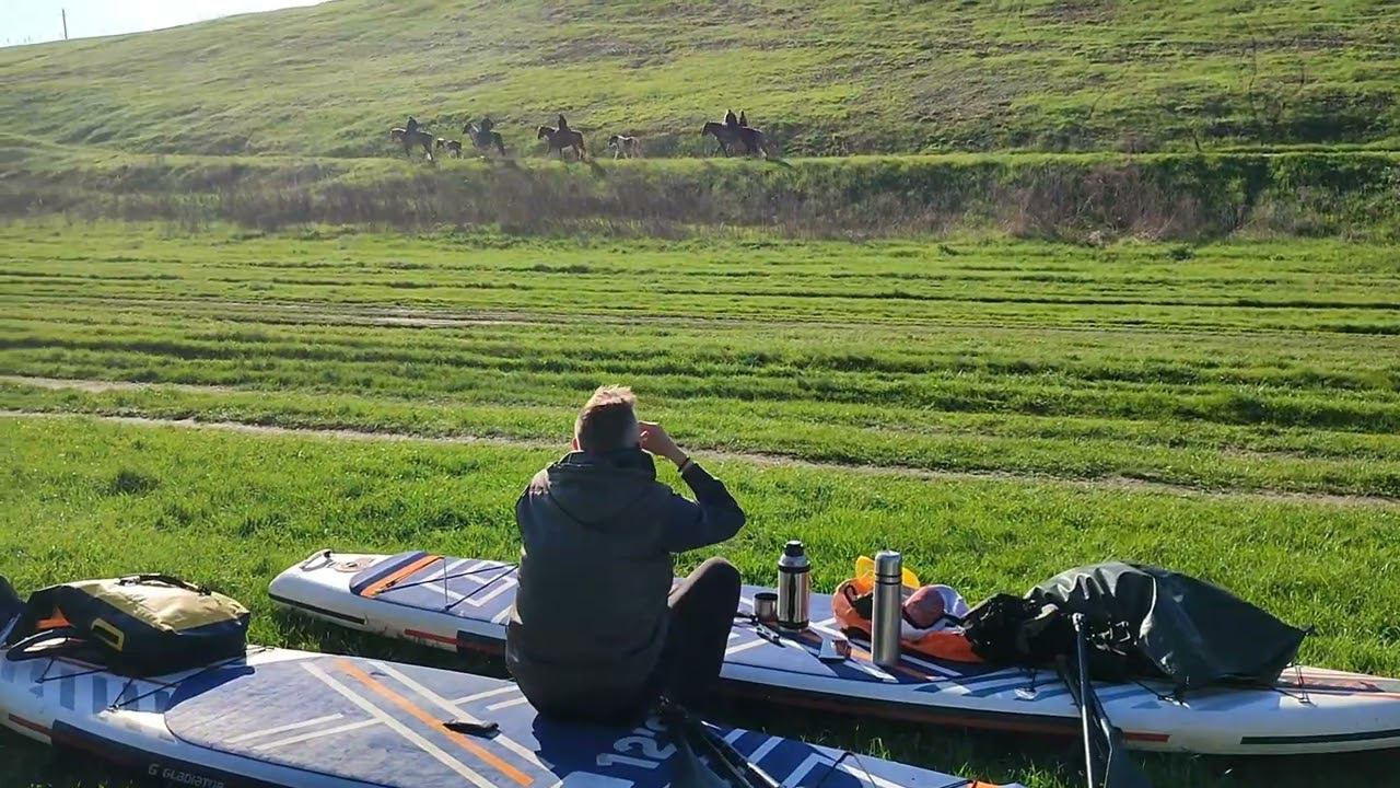 Готовится небольшое видео о нашей сап-прогулке по реке Воргол...
