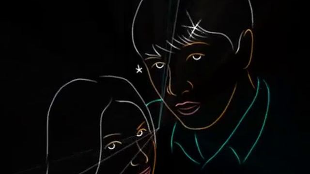 Лазерное шоу на свадьбу