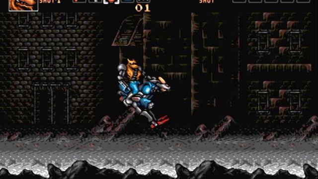Прохождение!_Легендарной CONTRA HARD CORPS!!!#2