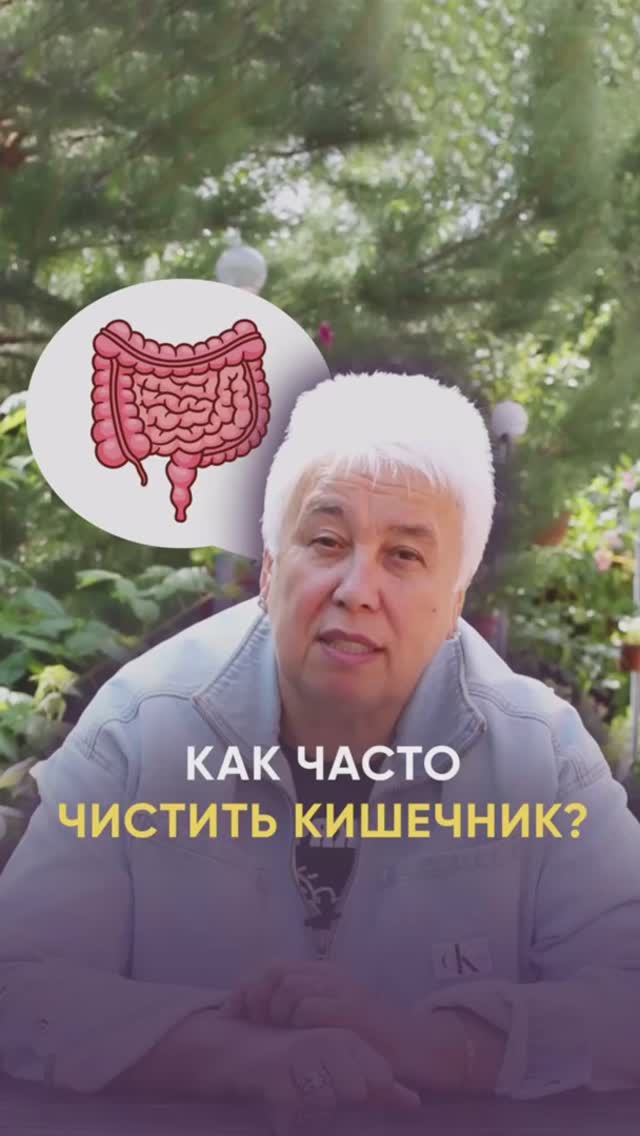 КАК ЧАСТО ЧИСТИТЬ КИШЕЧНИК?