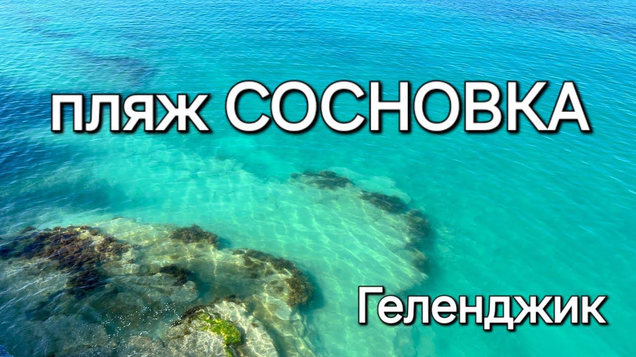 ПЛЯЖ СОСНОВКА. Самый красивый Дикий Пляж. Геленджик