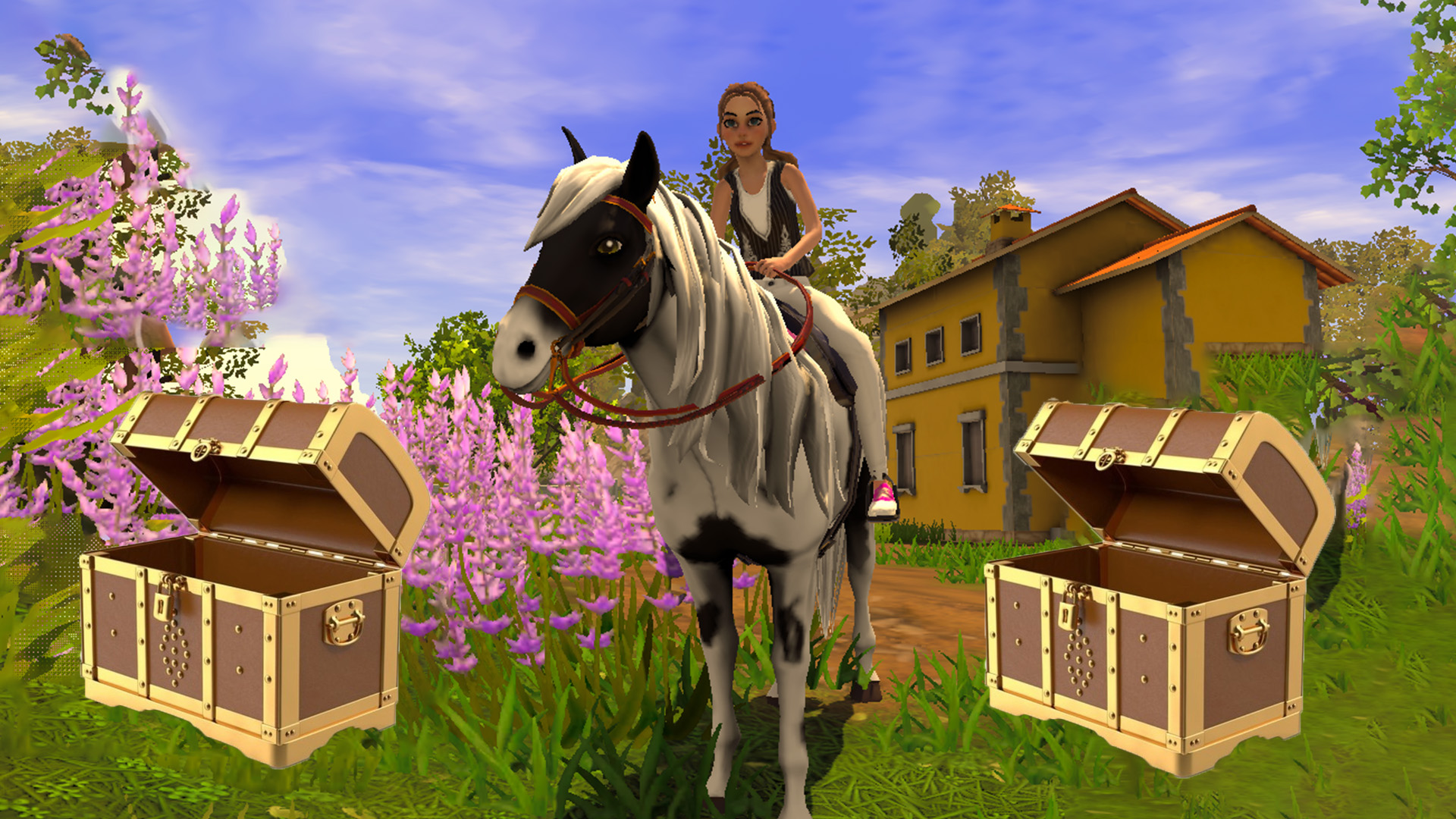 Редкие, Эпические и Легнндарные сундуки Хайрдсайда Star Equestrian Horse Ranch