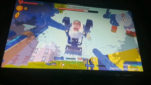 Агент шагоход против скибиди туалетов