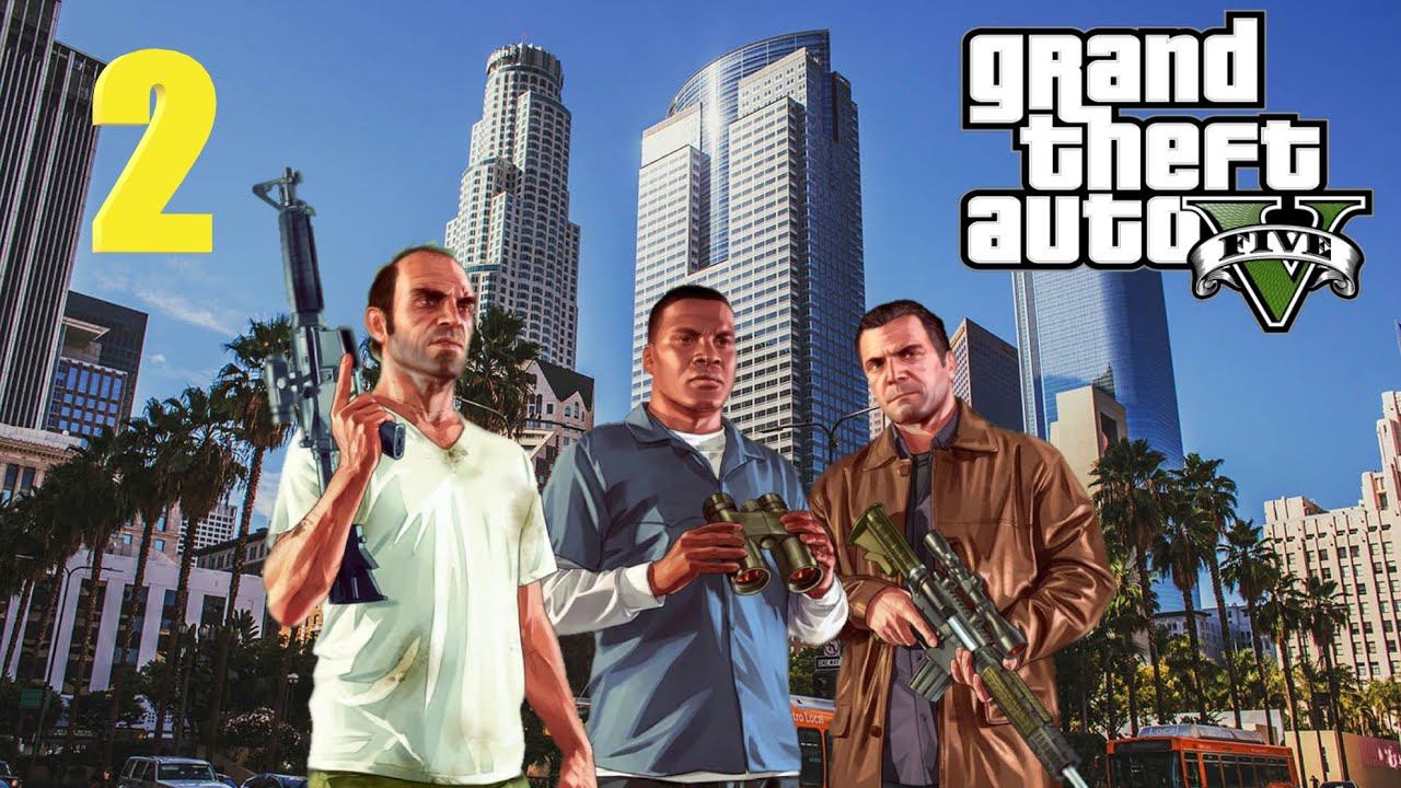 Стрим / GTA5 / Прохождение на русском 2