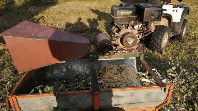 Щепорезка  часть 3