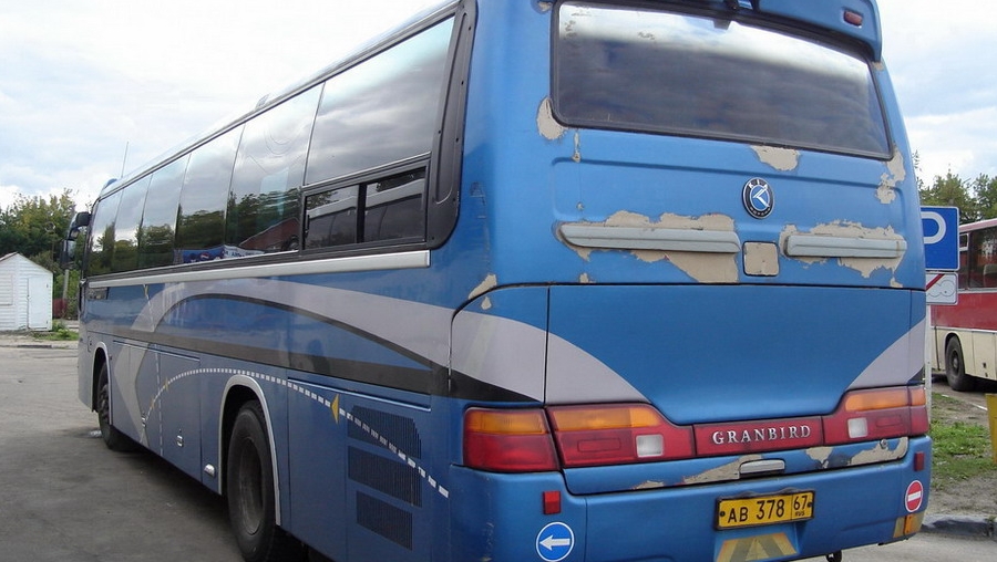 Микроавтобус Сафоново Volkswagen Crafter А 194 ОЕ 67 Маршрут №3М ЦРБ - Мишенино