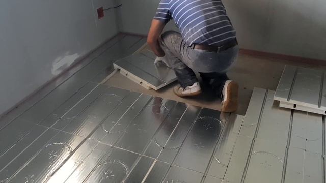 № 10. Маты тёплый пол без стяжки