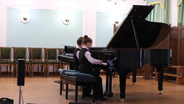 Горловые Влад и Диана Городской конкурс 2024.03.13 в ДМШ №1 г. Красноярска