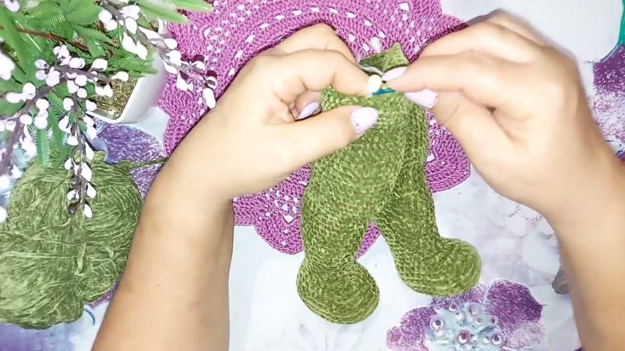 Мастер класс дракоши Дины/ символ 2024 года Часть 2 Тело