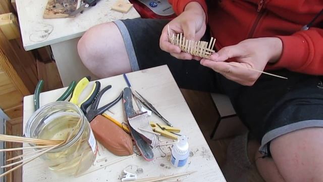 Модель шлюпки своими руками. Часть 4.