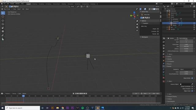 Smoke Trails in Blender 2.83_ Missile Strike (Part 2)
