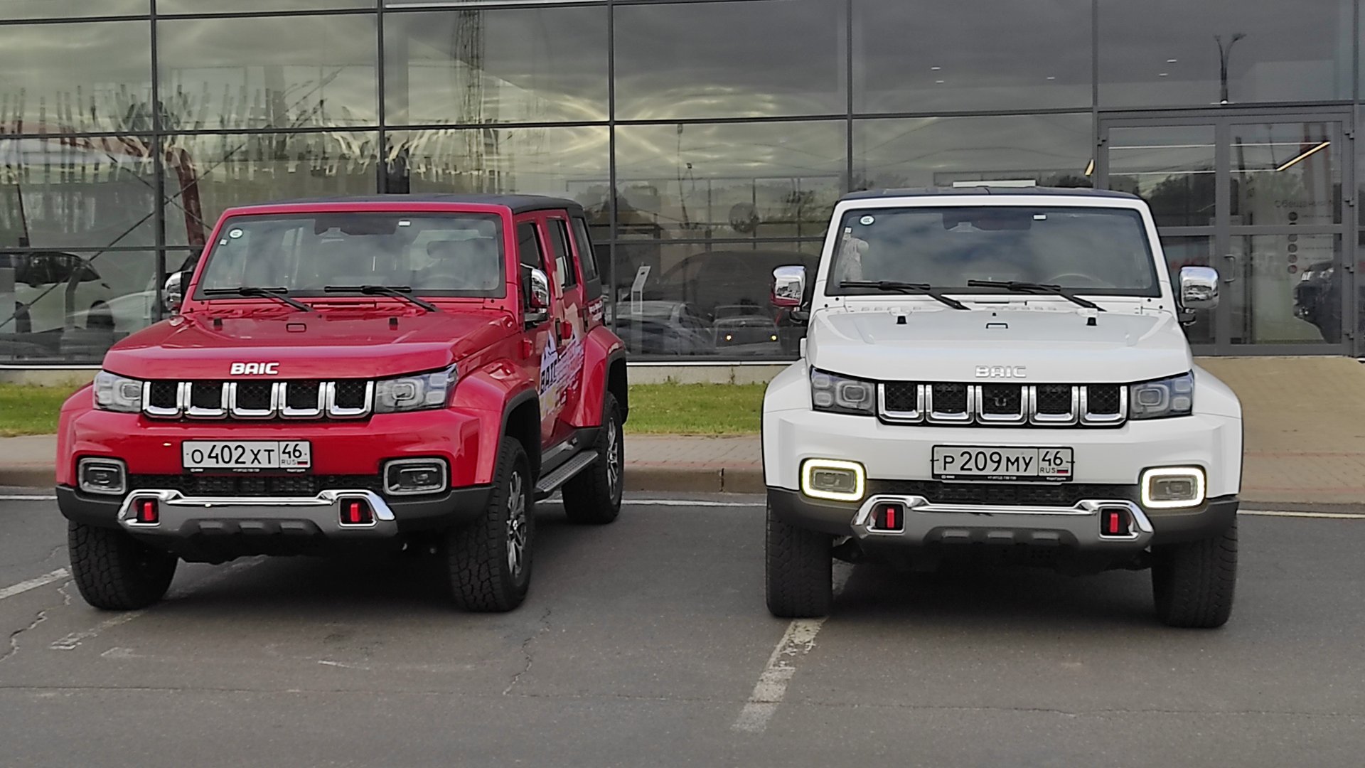 Baic bj40 УПС