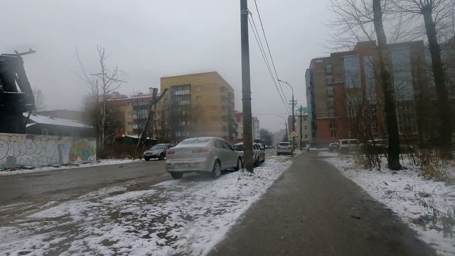 Архангельск, прогулка по пр Советских космонавтов