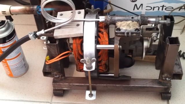 Двигатель внешнего сгорания самодельный по циклу Конюхова [не двигатель Стирлинга]