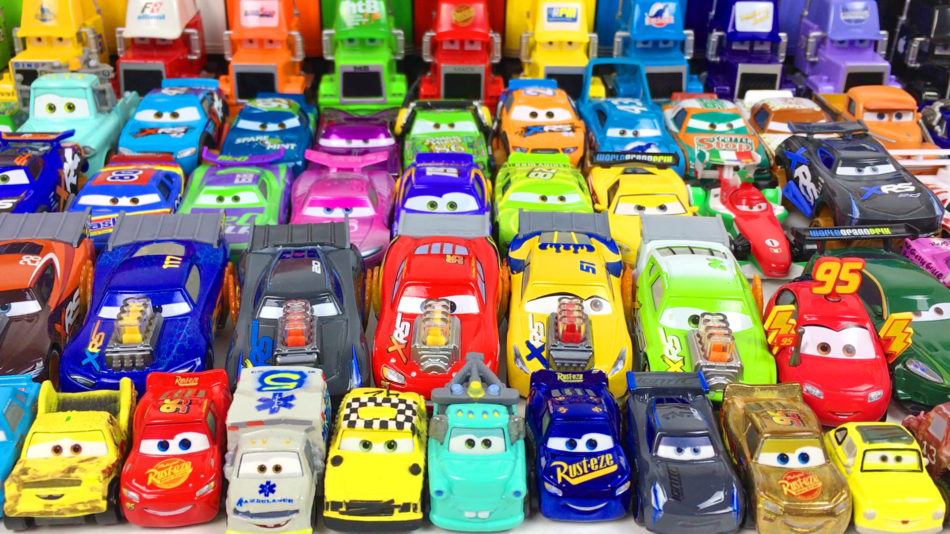 Машинки Тачки 3 Молния Маквин Новые Игрушки Распаковка Мультики Машинки