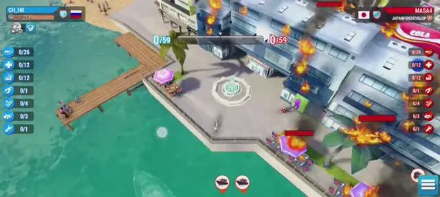 Пожар в туристическом квартале! Fire in the tourist district! EMERGENCY HQ 1vs1