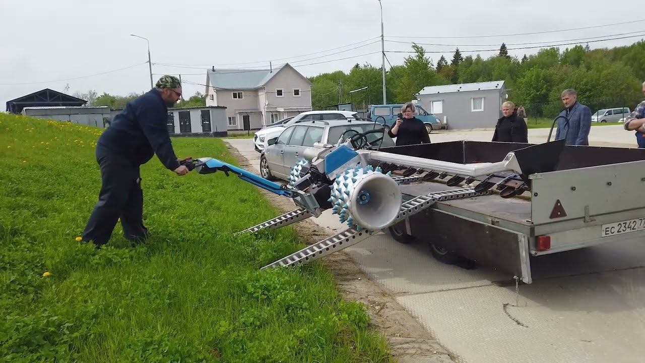 Косилка для покоса склонов ТБО Brielmaier