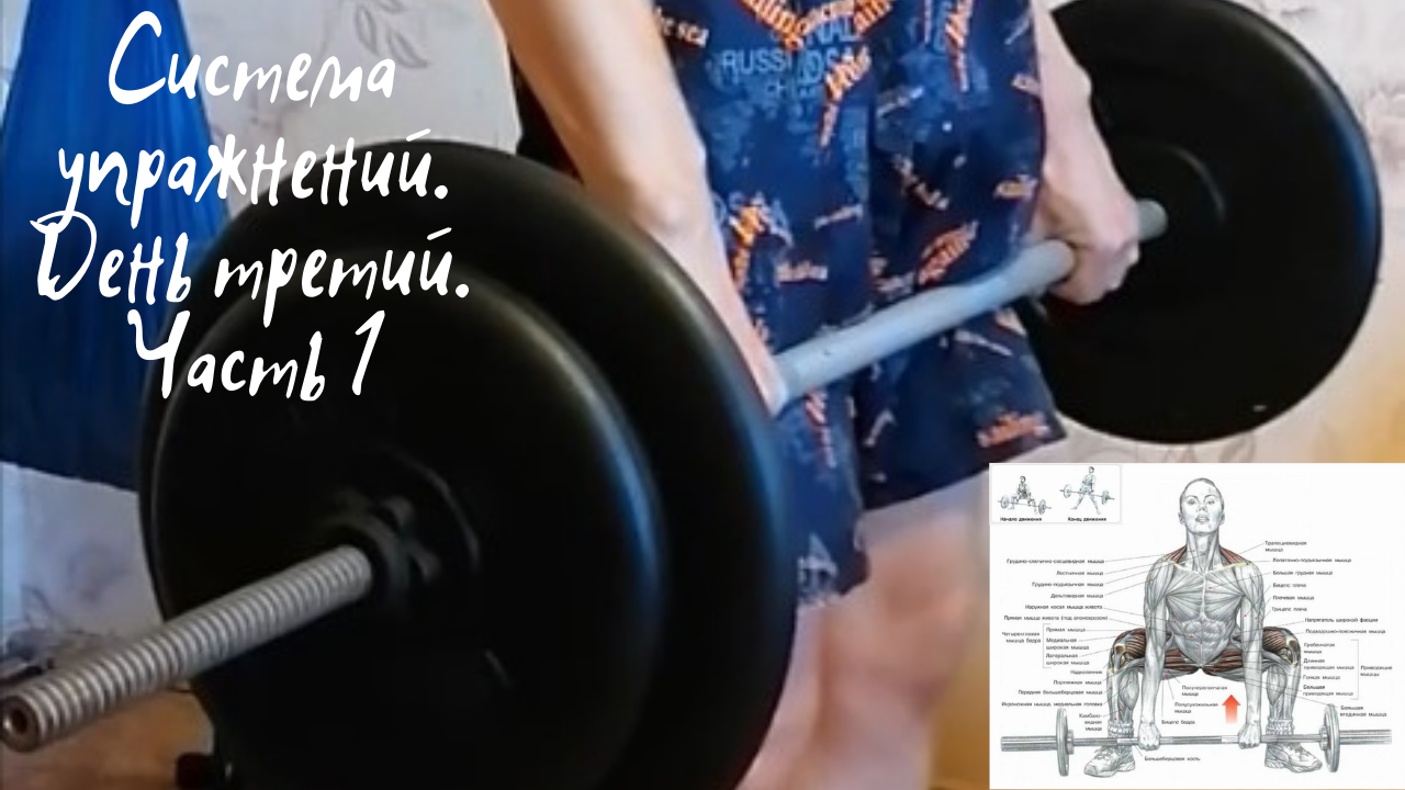 Система упражнений День третий часть 1.