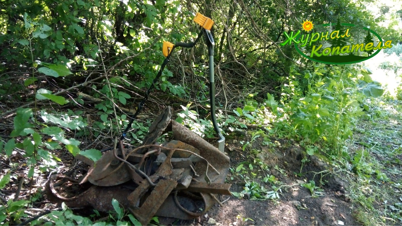 ВЫБИТОЕ МЕСТО, ВЫСОКАЯ ТРАВА, НО МЕТАЛЛ ПОПАДАЕТСЯ! Коп металлолома