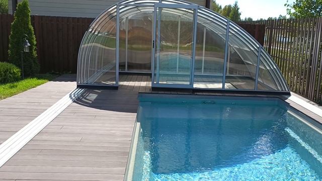 Композитный бассейн 7,5 х 3,6 м