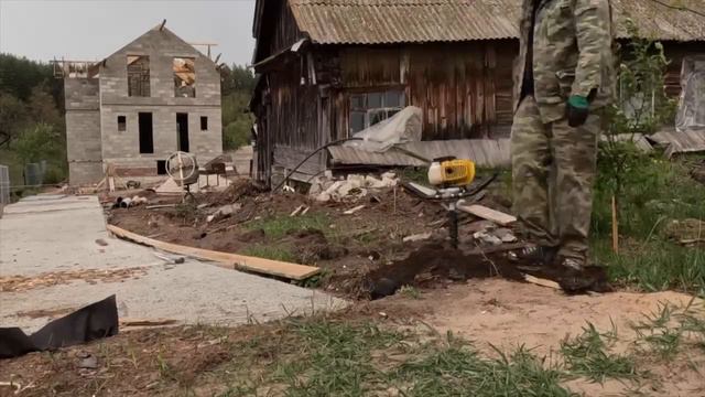 Как мы сами делаем заборы и беседки из габиона в своей усадьбе! 1.23