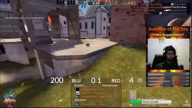 Another day another stream sniped