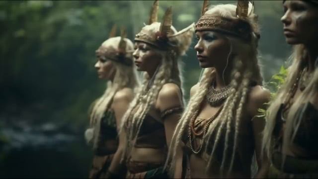 Эльфийский шаманизм - Мистический лес - Шаманский барабанный бой - Неземные племенные звуки