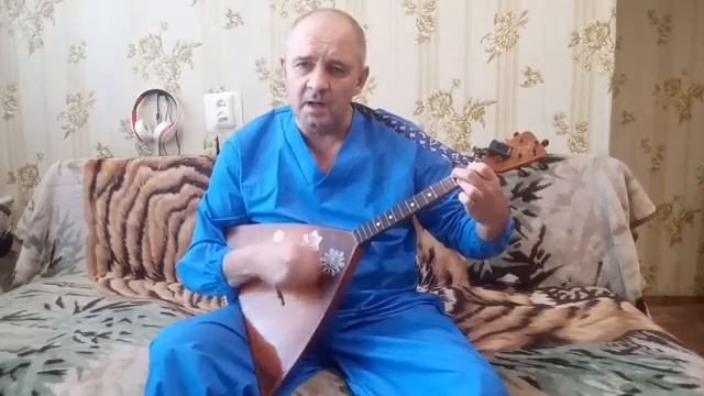 Касил сено старичок! игра на балалайке традиционная музыка Russia music.mp4