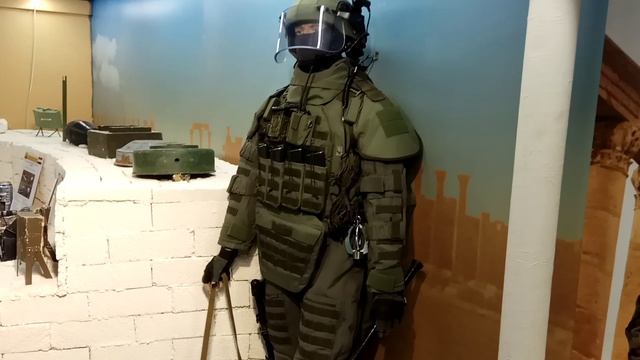 Поезд "Сирийский перелом": экспозиция инженерных войск.