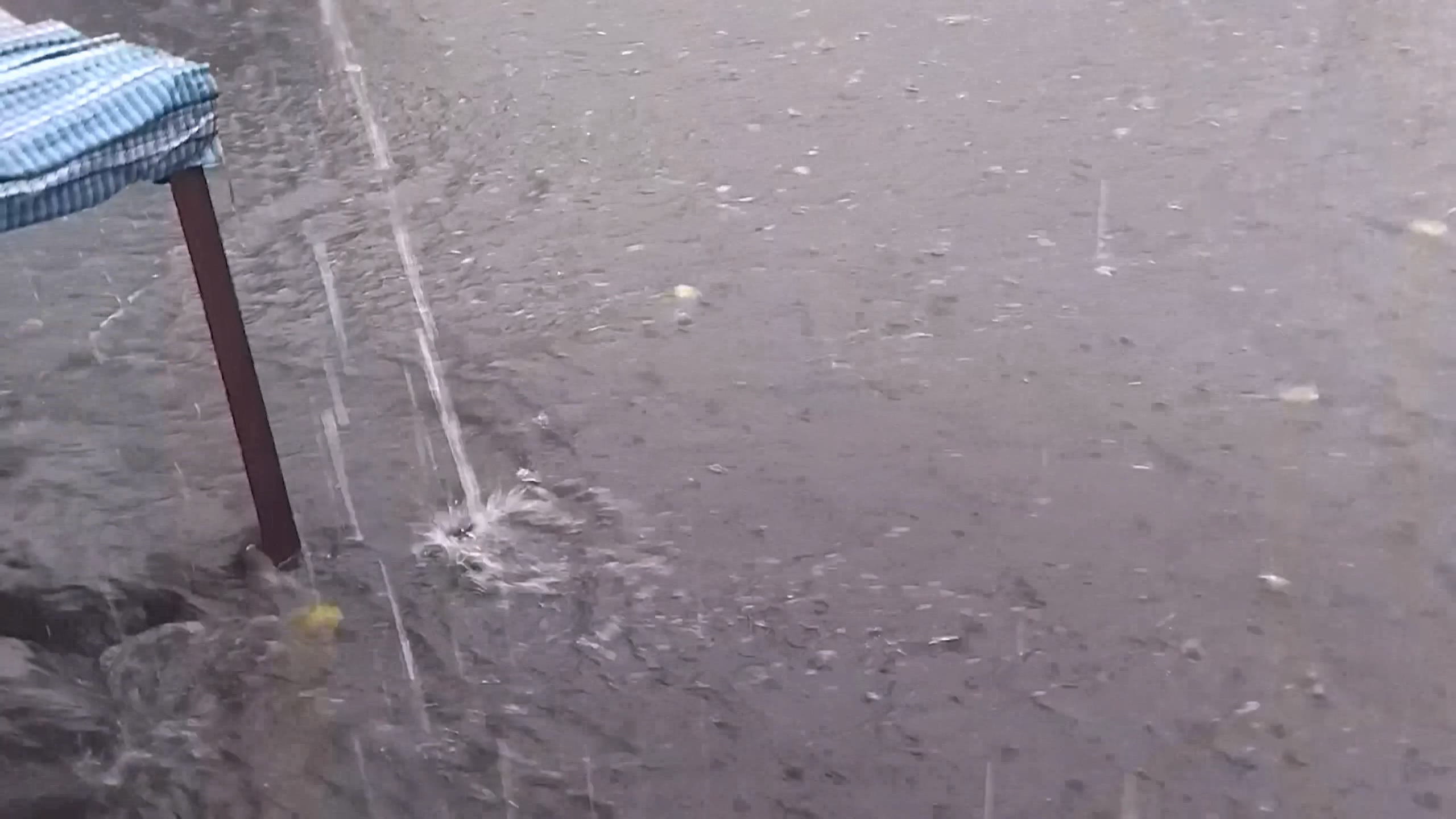 Сильный Дождь На Рынке "ЗЕЛЁНЫЙ" 23 июля 2023г. (HeavyRainGreenMarket)