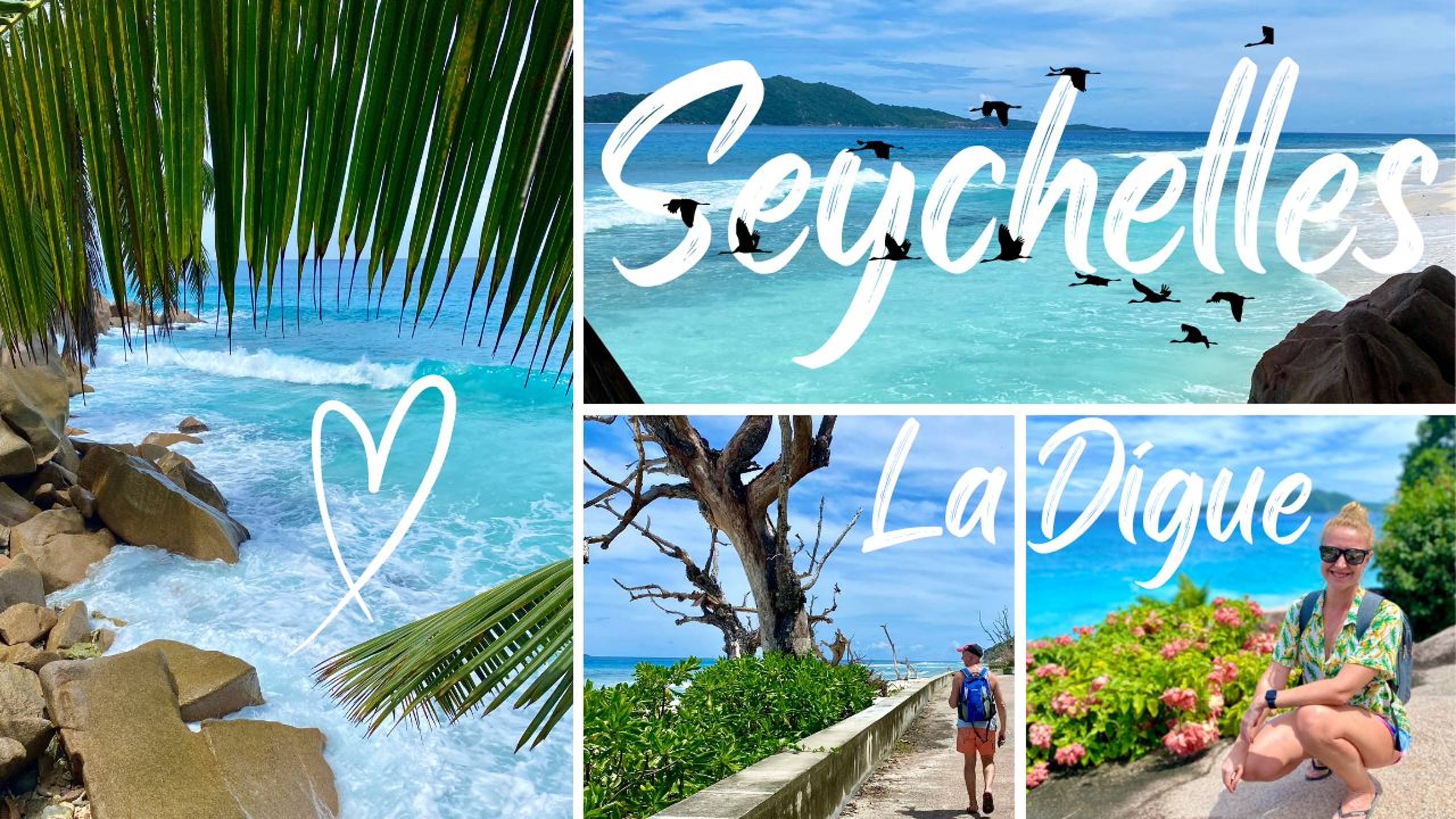 Ла Диг Сейшелы. Одна сторона острова. Прогулка своим ходом по прекрасным пляжам Seychelles La Digue