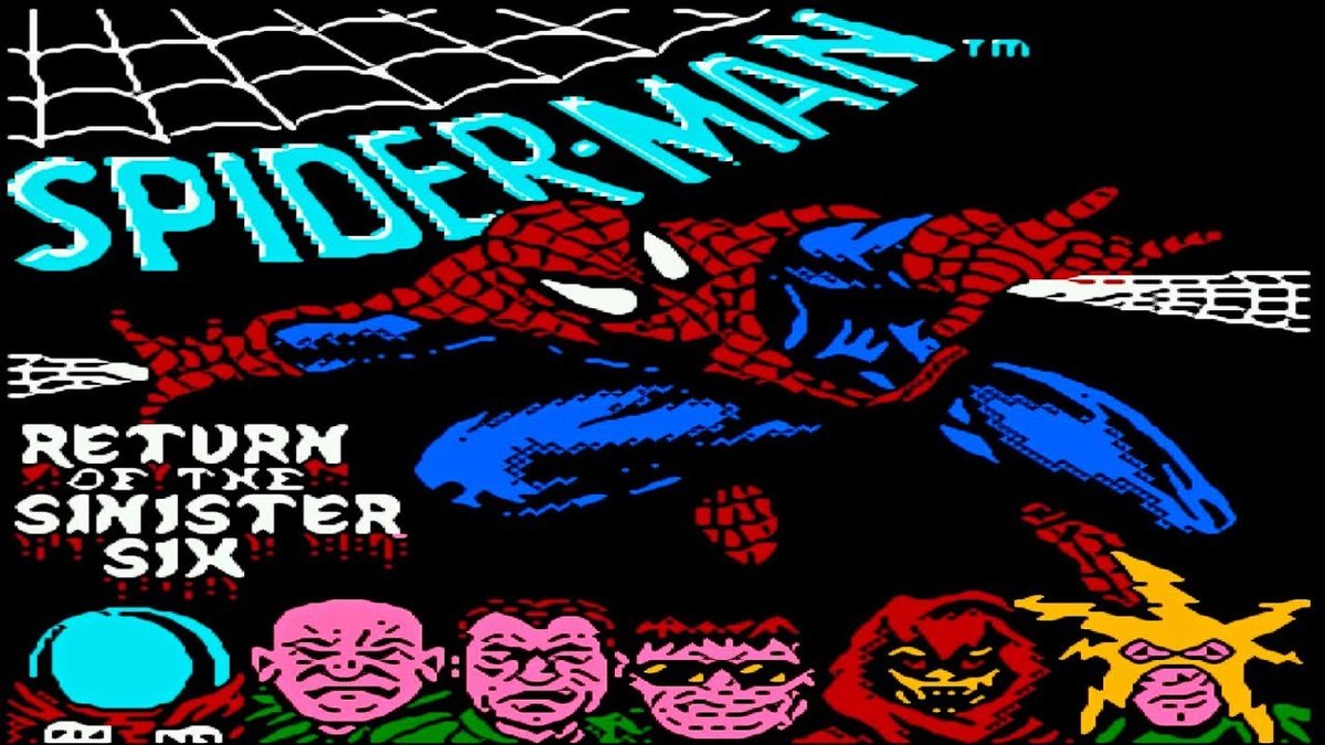 игры о человеке пауке 6 - Spider-Man - Return of the Sinister Six на денди.mp4